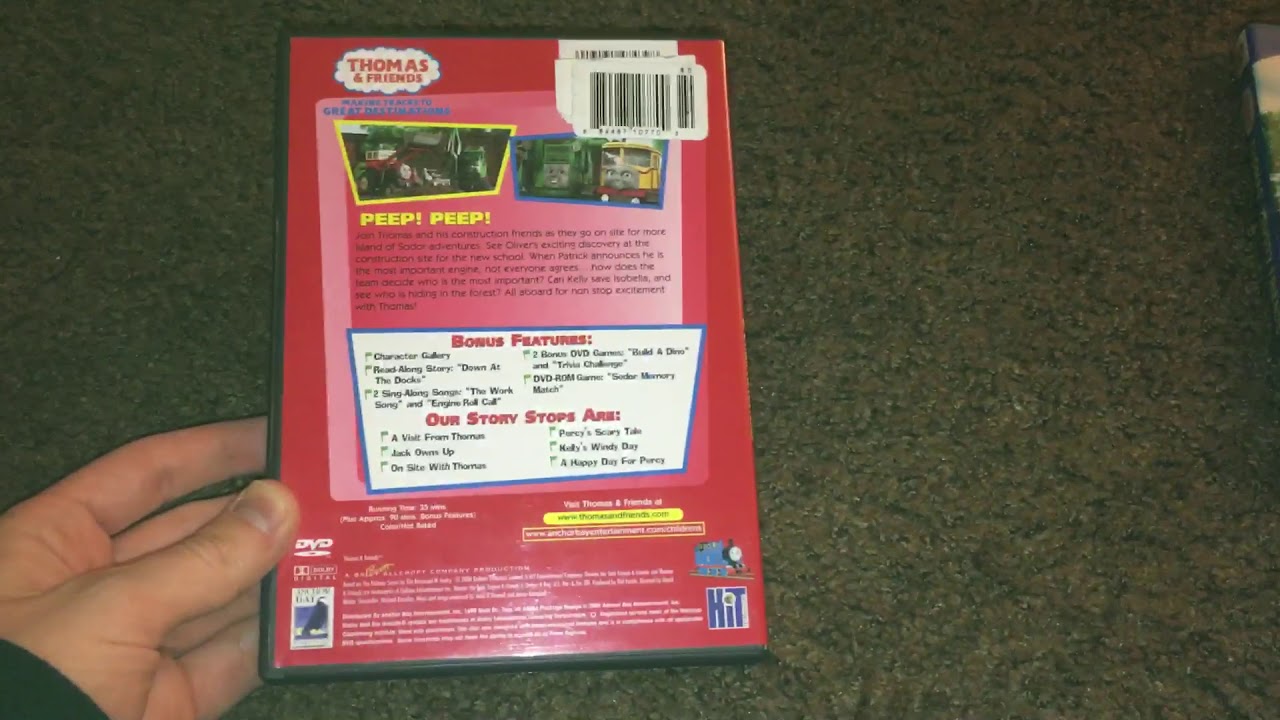 2 Thomas & Friends Jack & The Pack USA DVDs (for Enrique Junior Gomez ...