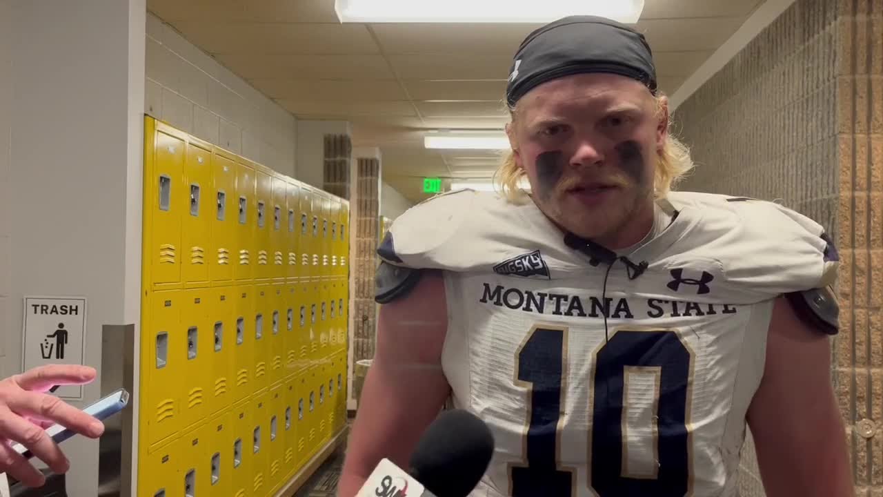 Montana State's Brody Grebe on loss at Idaho - YouTube