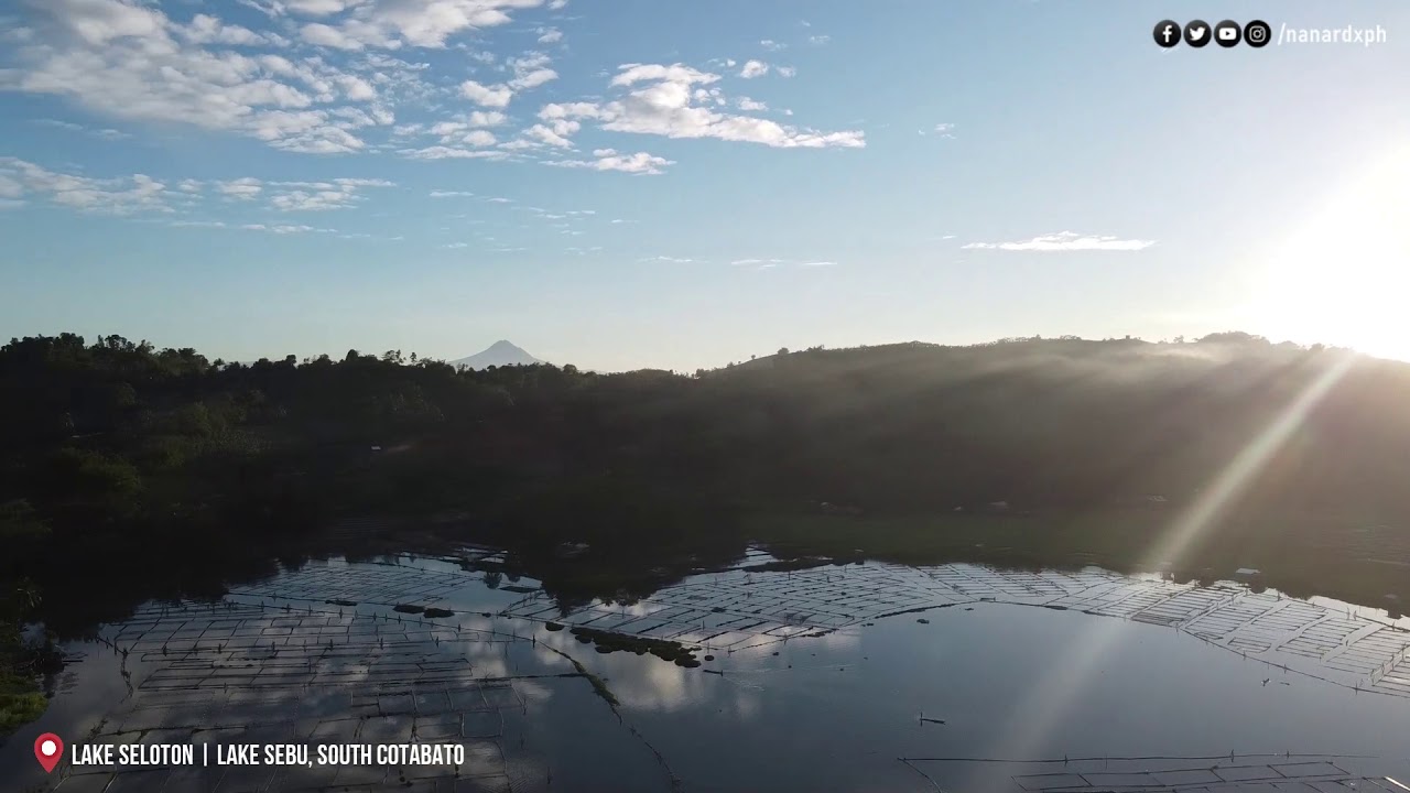 Beautiful morning views at Lake Seloton, the "sunrise lake" in Lake ...