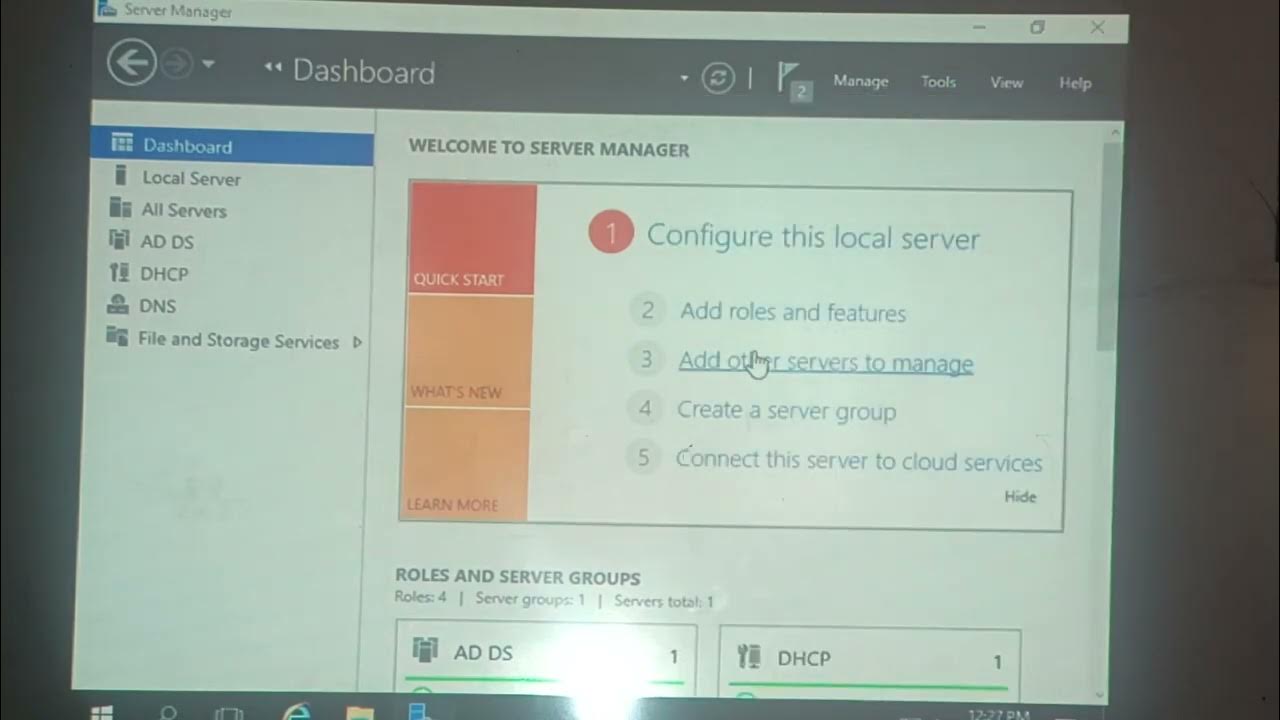 WINDOWS SERVER 2016 DHCP - YouTube