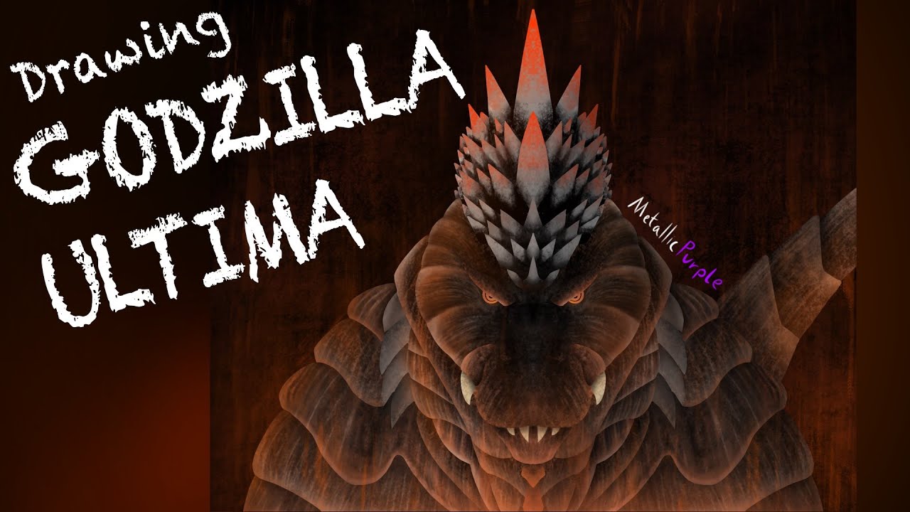 Drawing GODZILLA SINGULAR POINT ( Timelapse ) - YouTube
