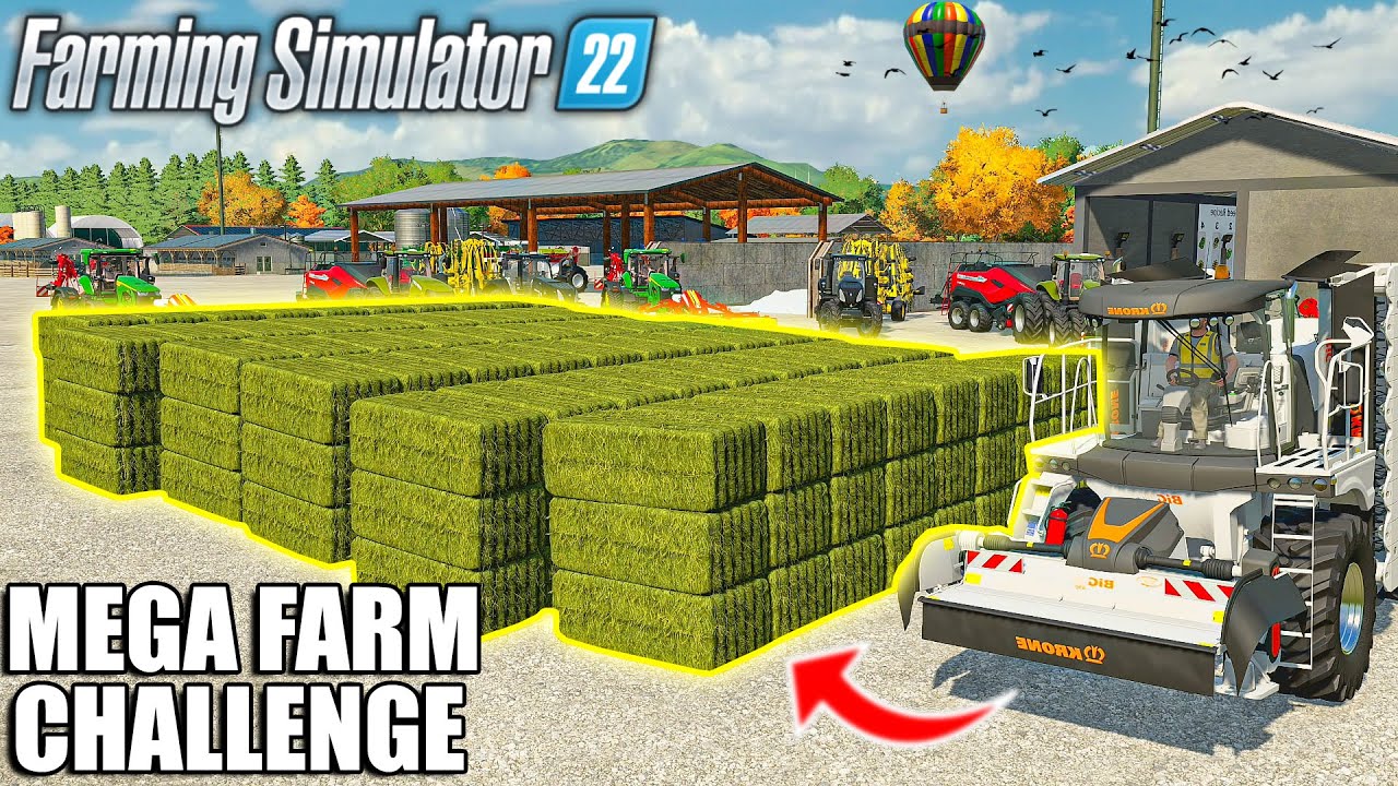 THIS IS HOW I TURNED 1.5 MILLION LITERS of HAY into BALES | MEGA Farm ...