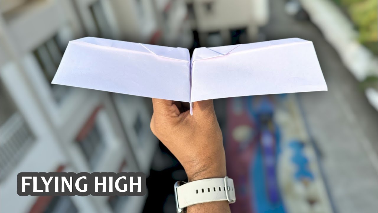 how to make flying flat plane, paper new bird plane , best flying paper ...