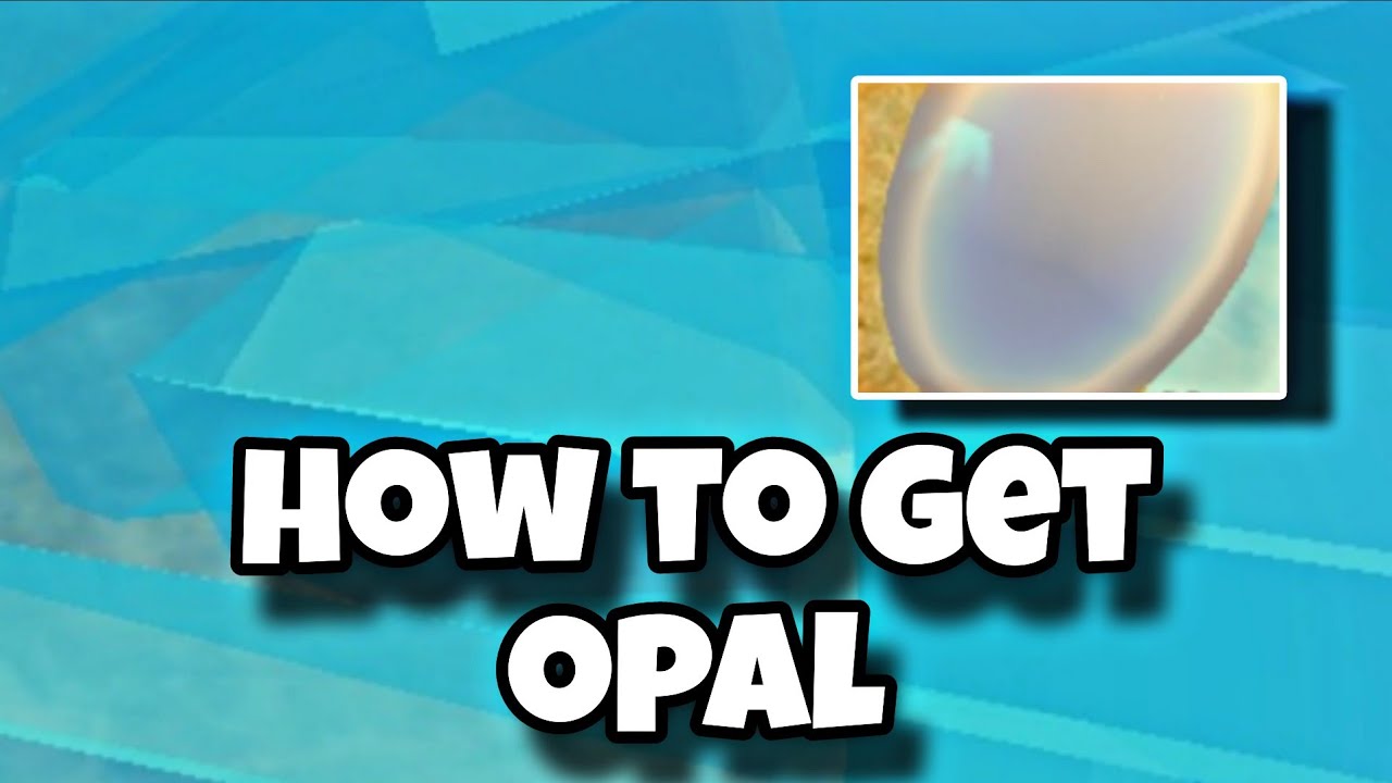 How to Get Opal in Prospecting Roblox | opal - YouTube