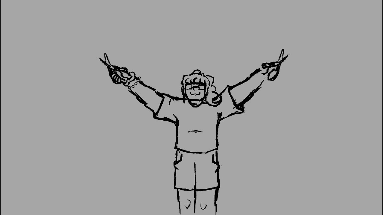 They call me the midnight barber! | a jrwi bitb joke animatic - YouTube