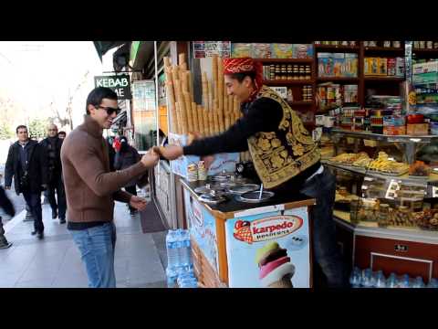 Turkish ice cream TROLL