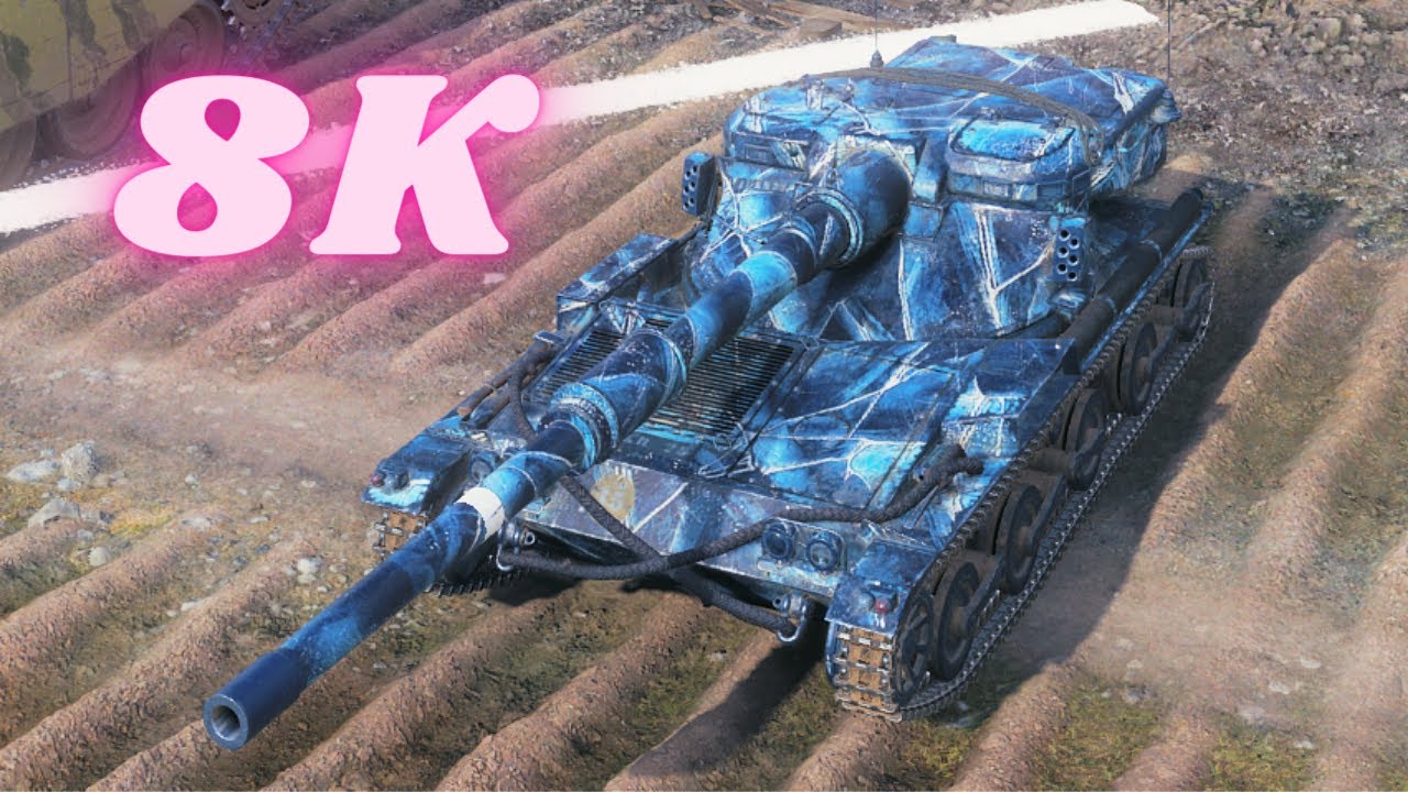 Manticore 8K Damage World of Tanks , WoT Replays tank game - YouTube
