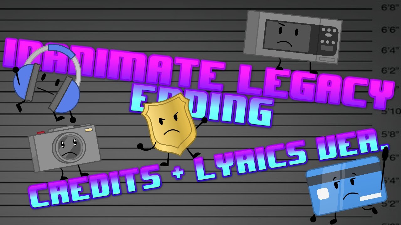 Inanimate Legacy Ending Agitation Credits + Lyrics Ver. - YouTube