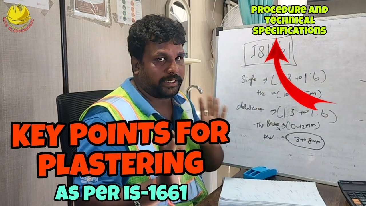 Key points for plastering in tamil | Plastering work | plastering procedure | site Alapparaigal ...