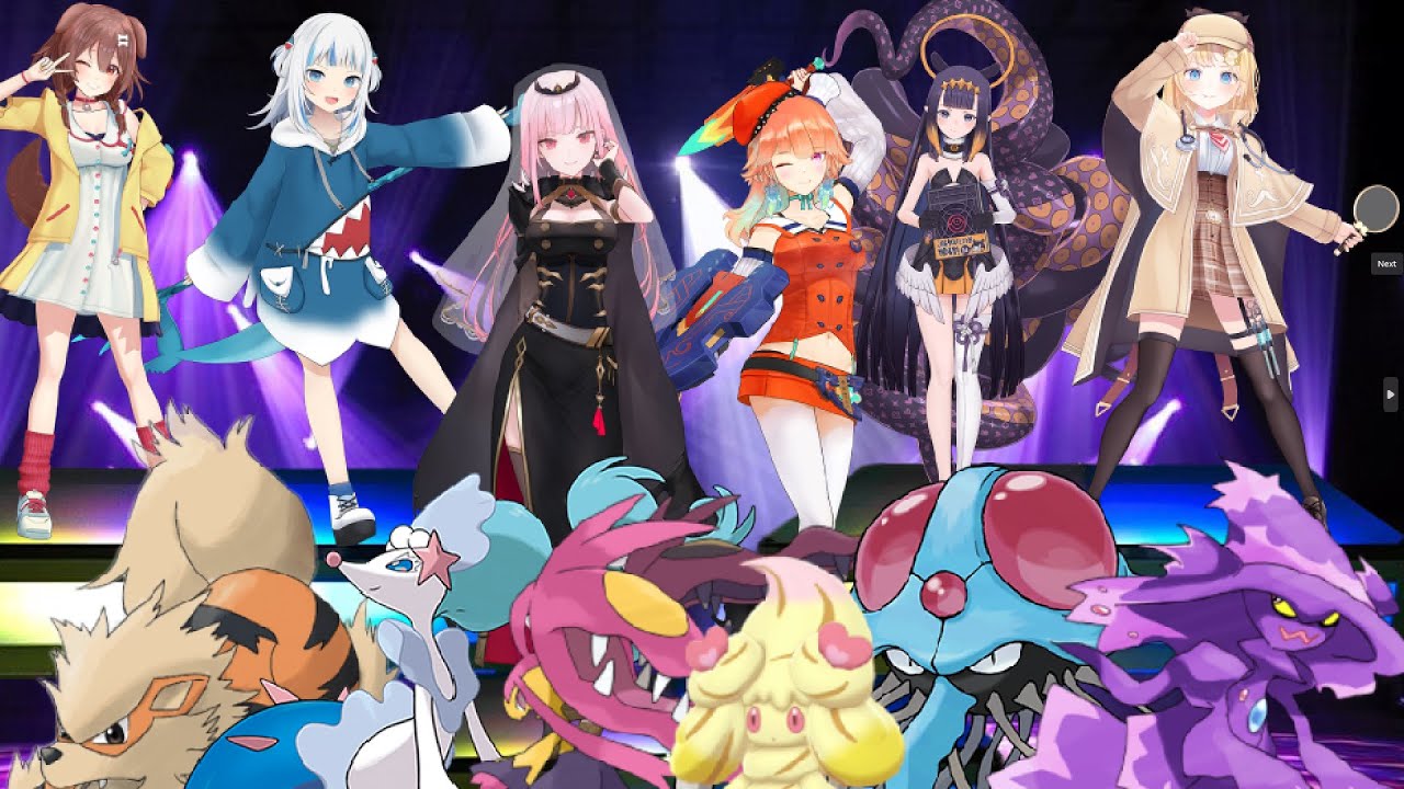 The Hololive Team Build for Pokemon Showdown - YouTube