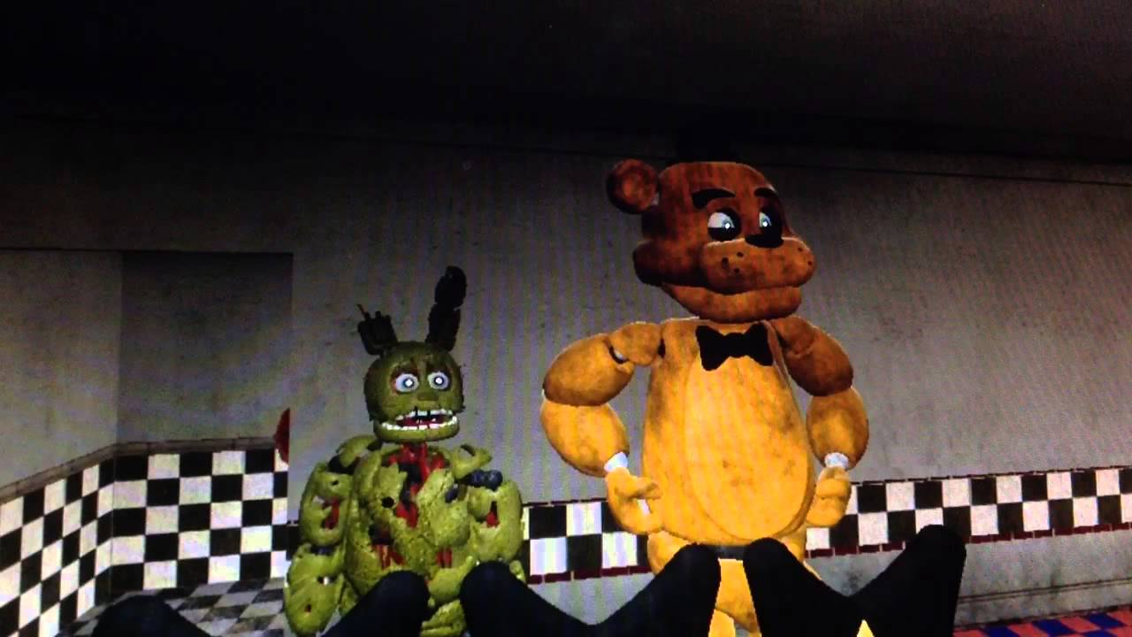 Golden Freddy and Springtrap go somewhere [FNAF - GMOD] - YouTube