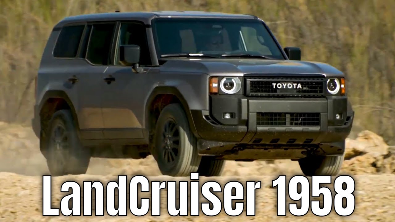 2024 Toyota LandCruiser 1958 in MeteorShower Off Roading - YouTube