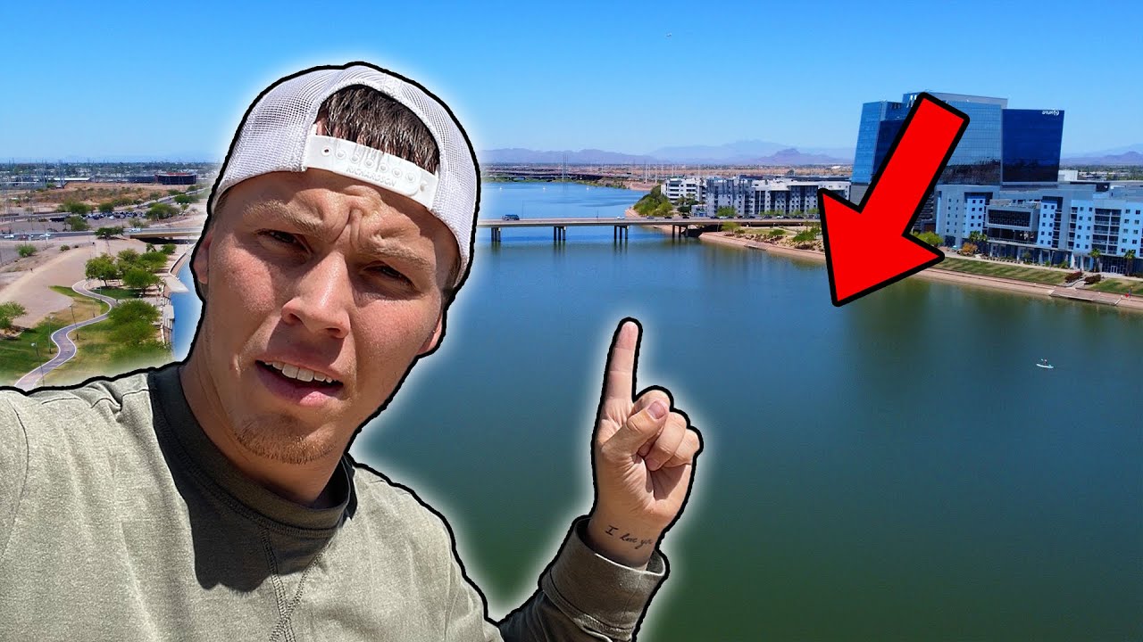 Fishing Arizona's BIGGEST Man-Made Lake (Surprising) - YouTube