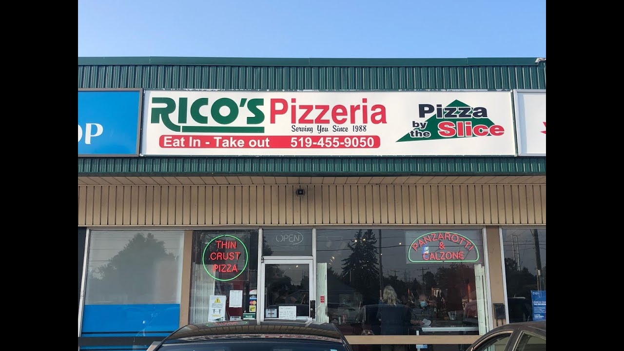 Rico's Pizzeria Review | 519 Eats | London Ontario - YouTube