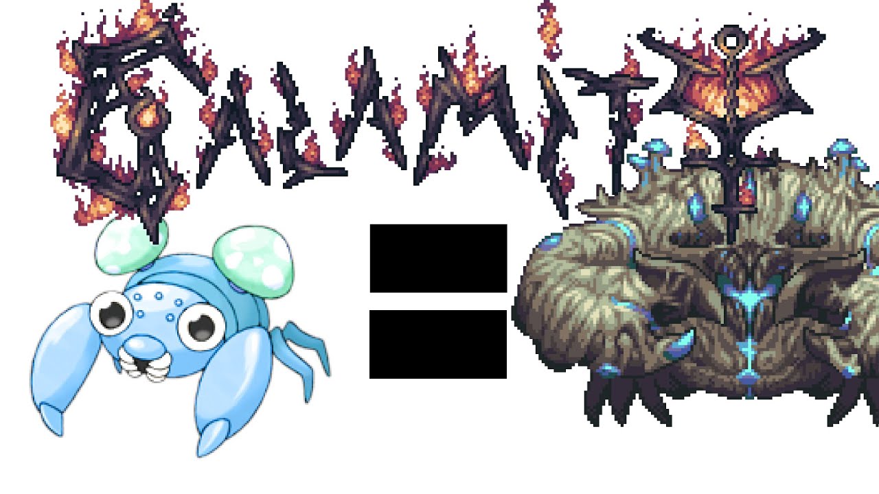 The mushroom crab and The Brain | Calamity mod.EXE 3 - YouTube