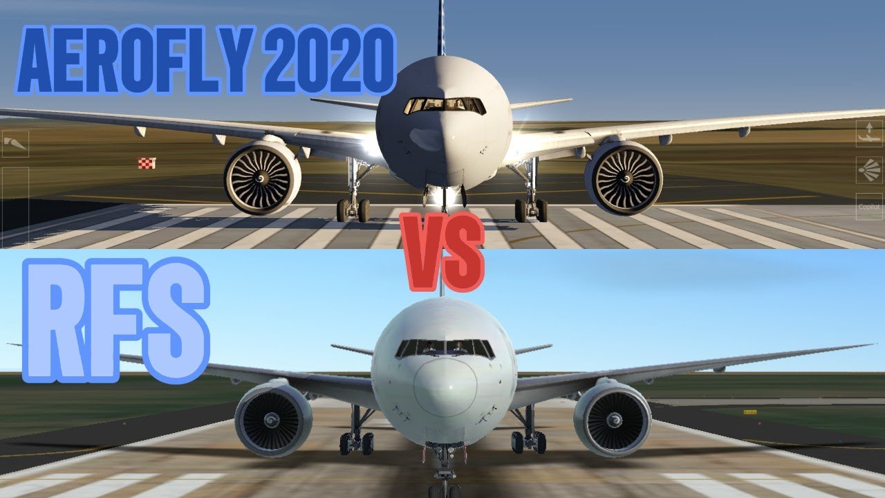 Aerofly FS 2020 vs RFS: The ULTIMATE Aviation Game Comparison! - YouTube