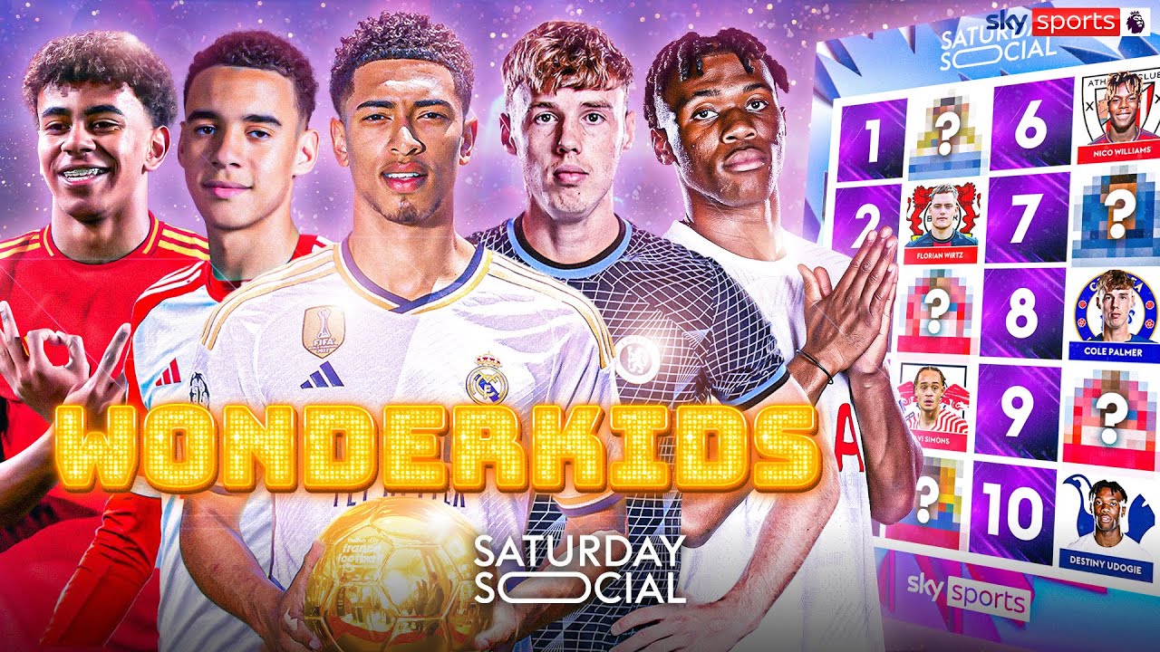 Ranking the 10 BEST wonderkids in Europe RIGHT NOW! 💫 | Saturday Social ...