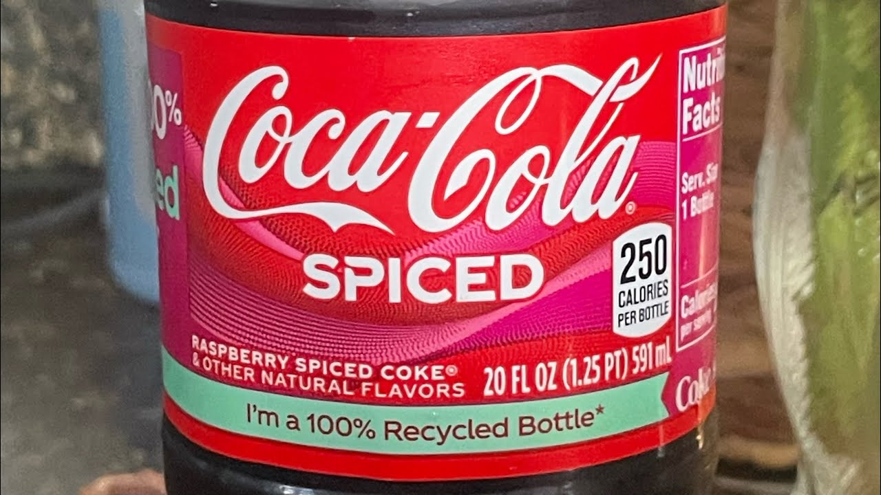 Review of Coca-Cola spiced raspberry and I know it sounds disgusting ...