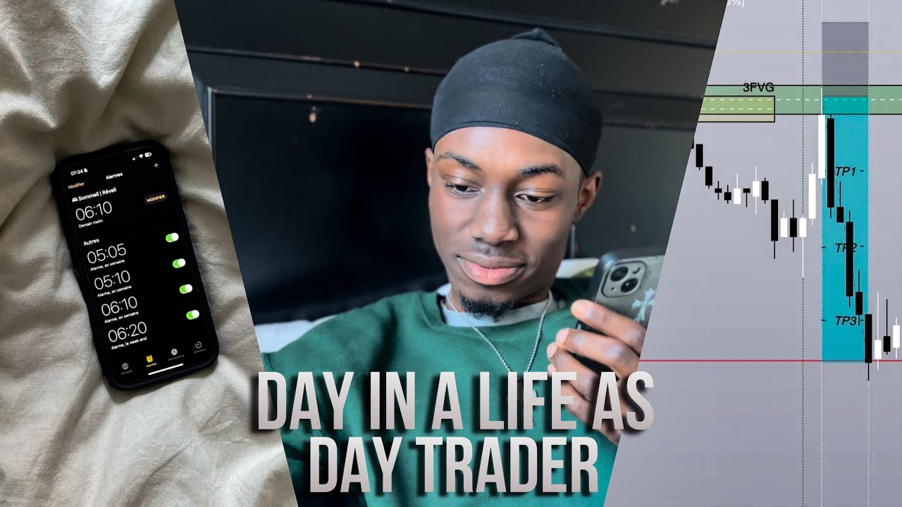 A Day in the Life of a Day Trader | Making Money from Bed! - YouTube