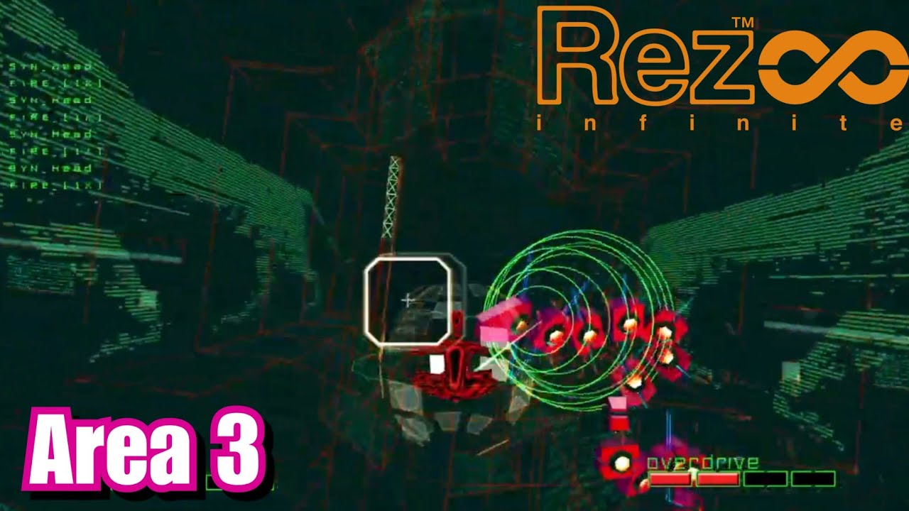 Rez Infinite - Area 3 Walkthrough - YouTube