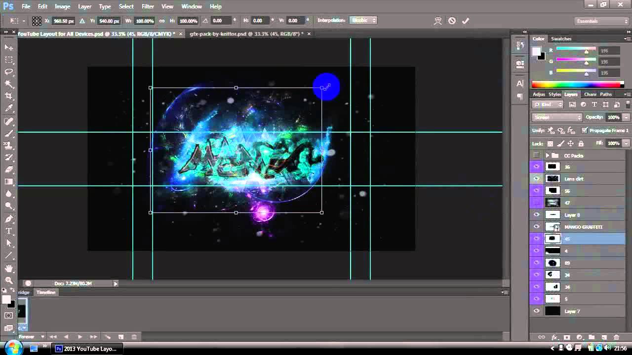 Graffiti (Bored) Speed Art - YouTube