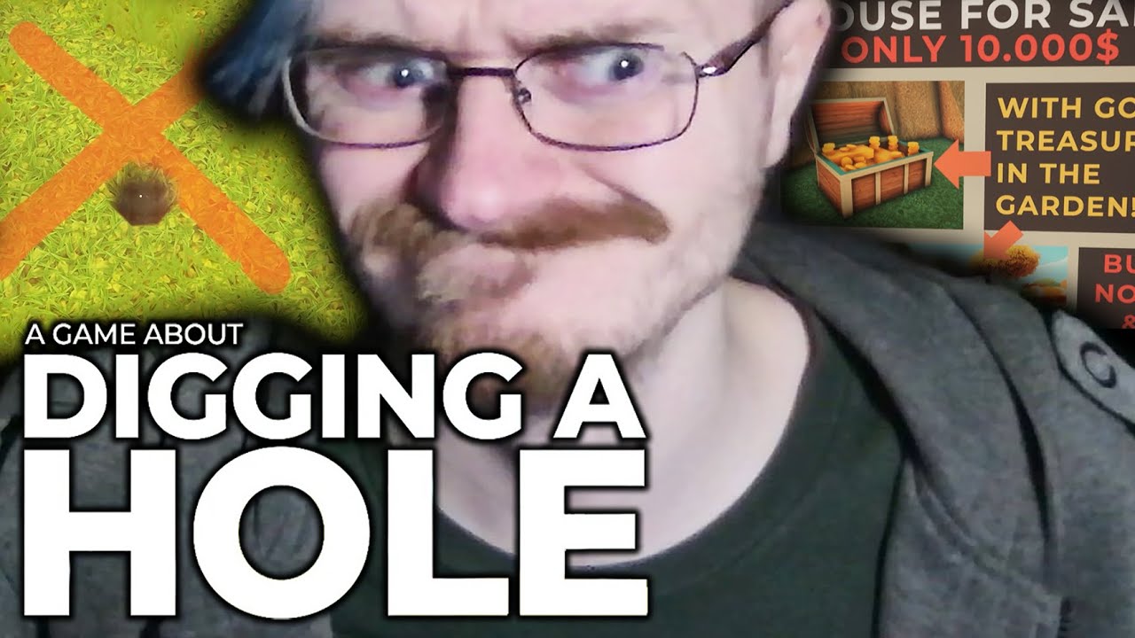 I REACHED THE BOTTOM... | A Game About Digging A Hole | Part 2 (END ...