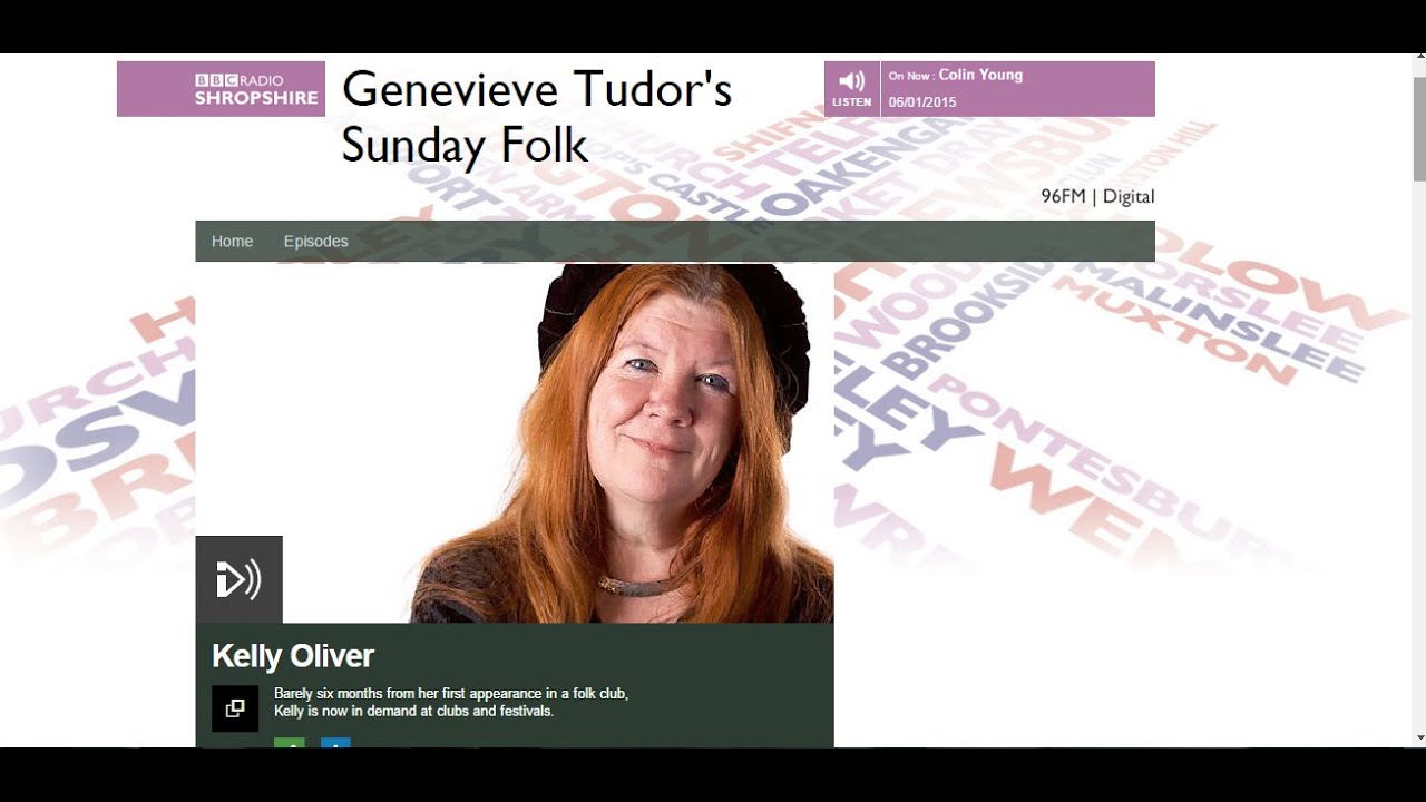 Kelly Oliver live on Genevieve Tudor's BBC Folk Show - YouTube