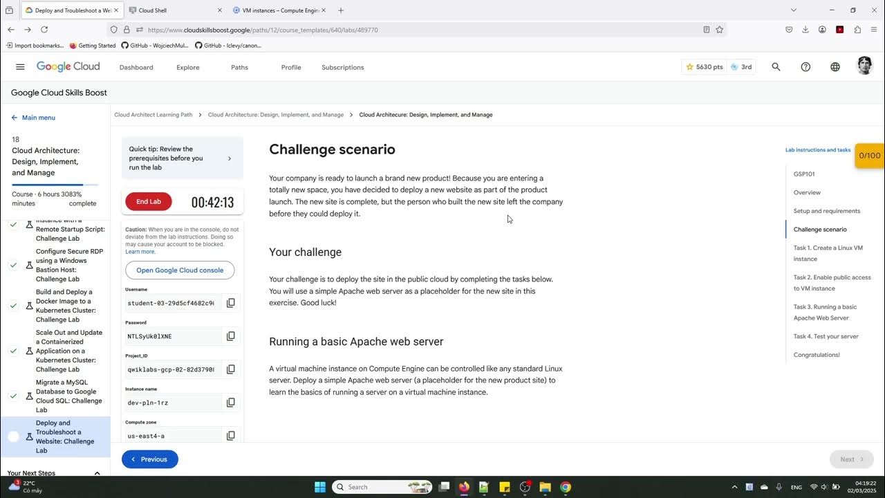 Chapter 18 [CHALLENGE] Deploy and Troubleshoot a Website - YouTube