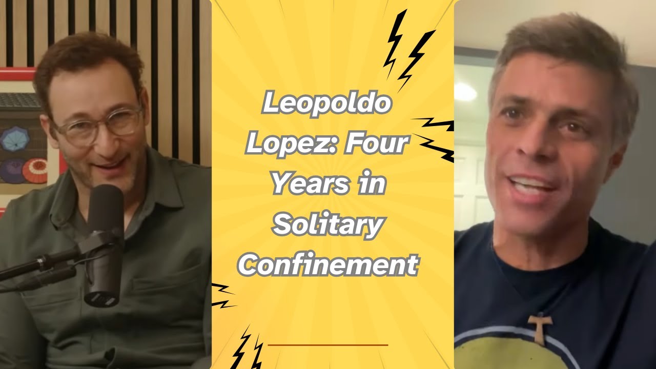 Leopoldo Lopez: Four Years in Solitary Confinement | A Bit of Optimism ...