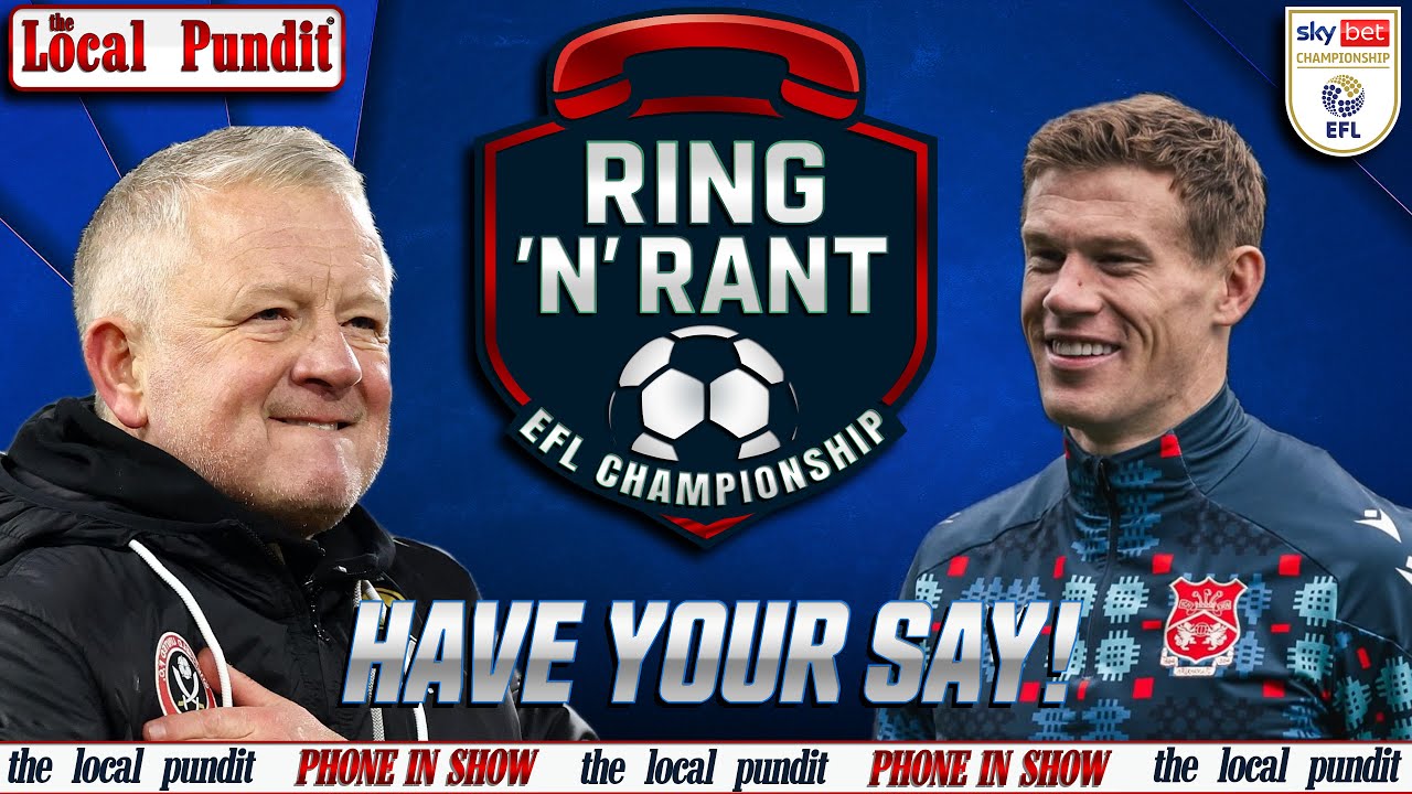🎙️Ring N’ Rant Phone-In Show | Pump Up the Volume: Fans. Fury. Football ...