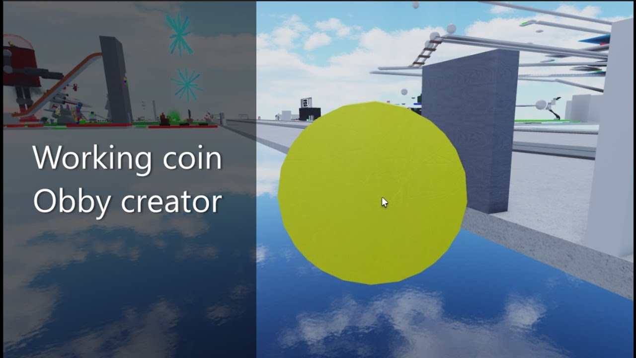 How to make WORKING COIN in obby creator - YouTube