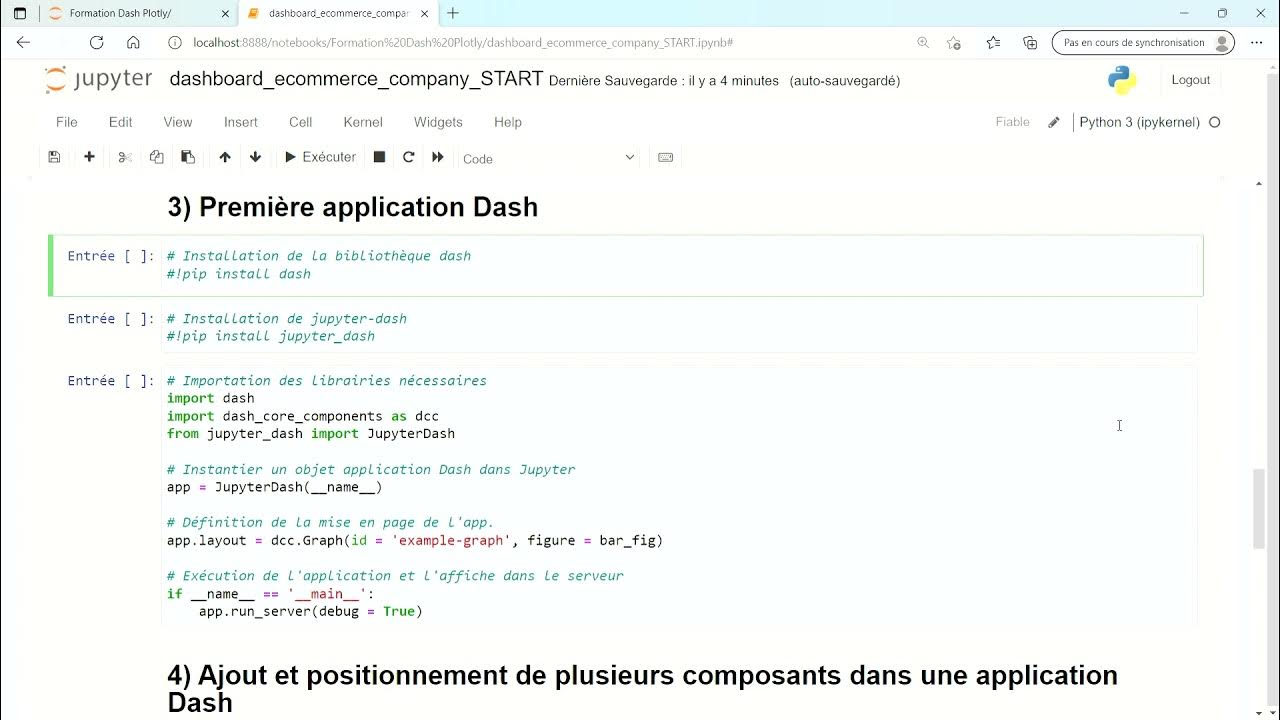 [Vidéo 4] Structure générale d'une application Dash - YouTube
