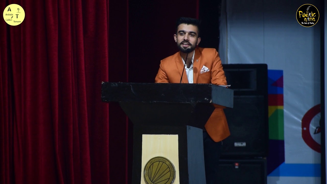 Hamza Bilal || Jashn -E- Hunar || POETIC ATMA And AT - YouTube