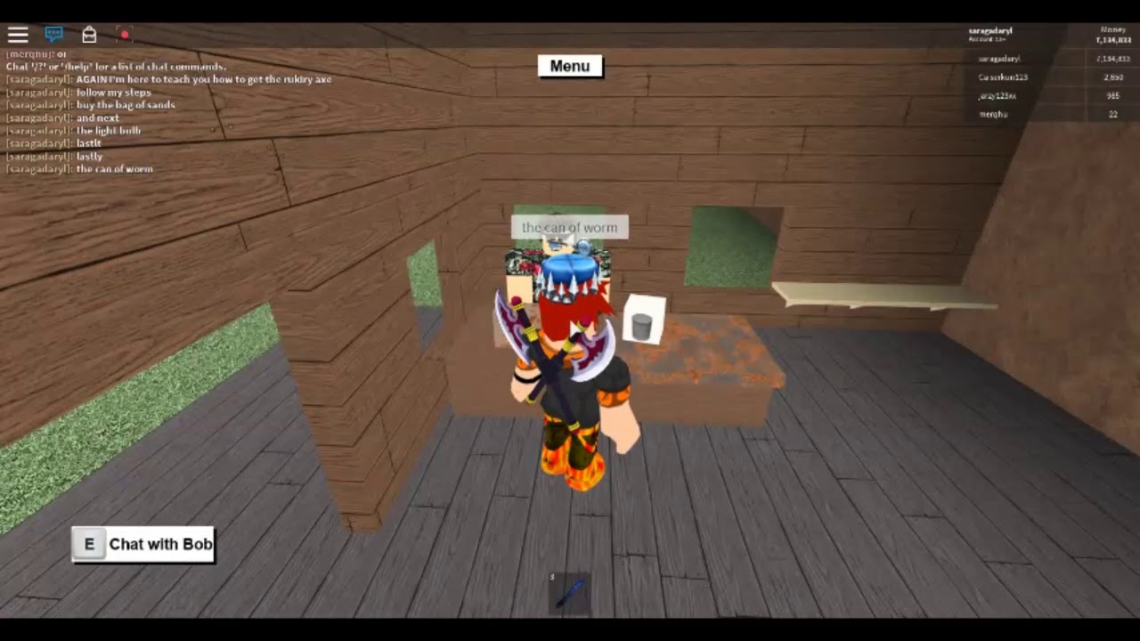 How to Get The Rukiry Axe(LUMBER TYCOON 2) - YouTube