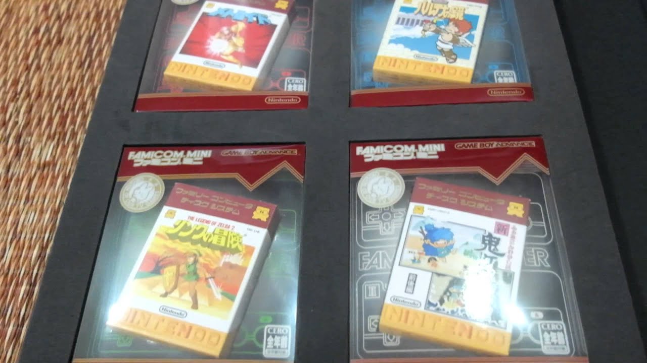 Review : 20th Anniversary Famicom Mini (Yellow) - YouTube