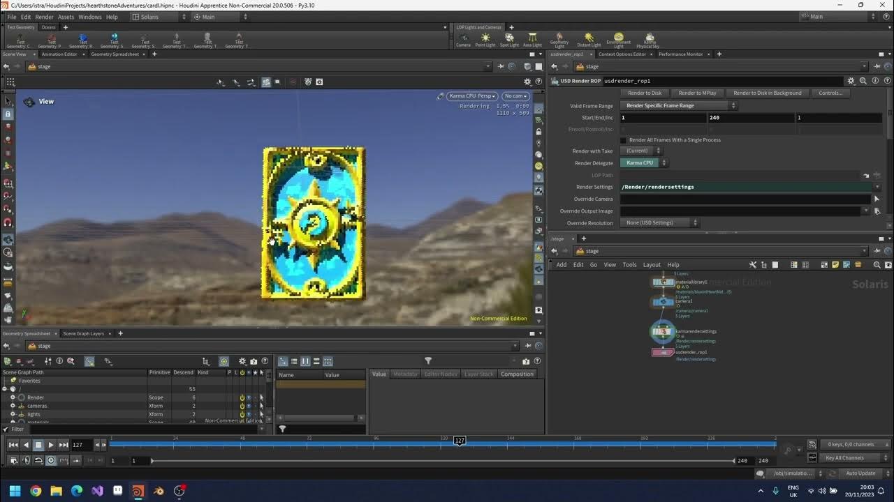 Houdini SideFX - Hearthstone Adventures I - YouTube