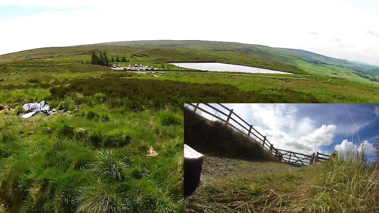 Pennine Way at Brun Clough - YouTube