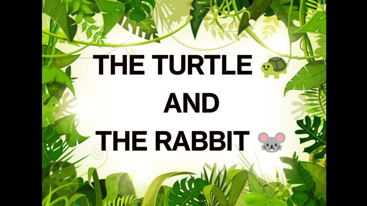 The turtle and the rabbit| story for kids| English story - YouTube