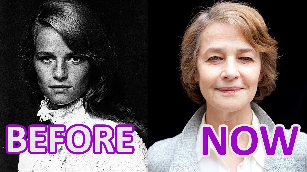 Women and Time: Charlotte Rampling. Then and Now - YouTube