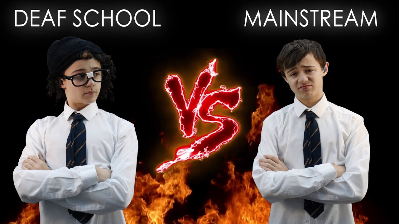 Deaf vs Mainstream School! - YouTube