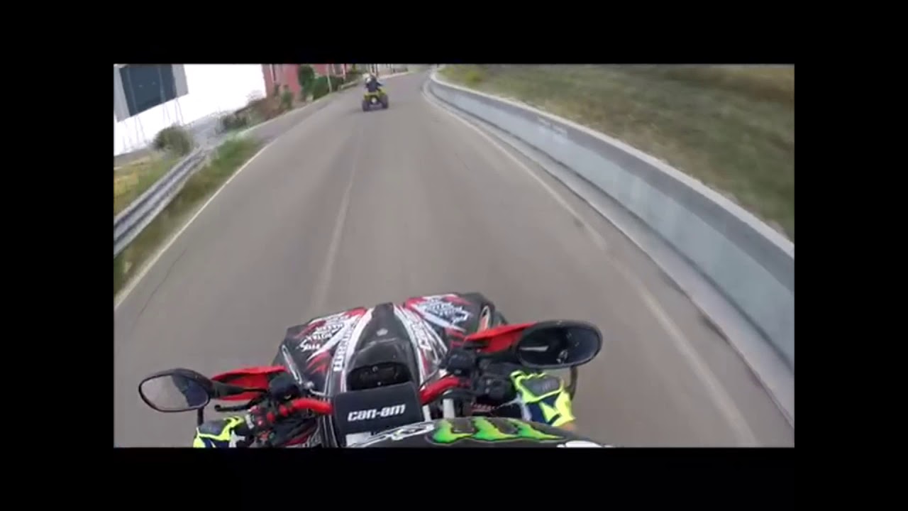 Off road & wheeling-Quad atv adly 300s - YouTube
