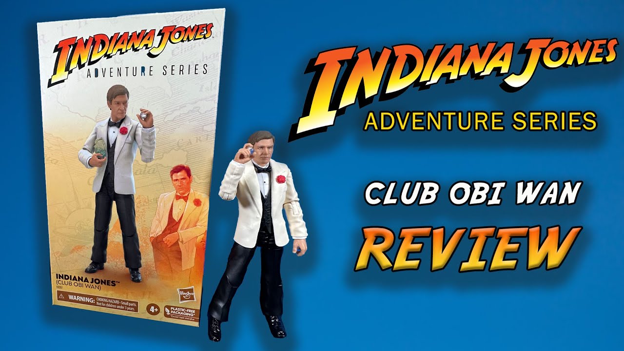Amazing Figure!!!! Indiana Jones Adventure Series Club Obi Wan Review ...