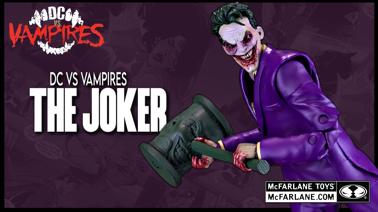 McFarlane Toys DC Vs Vampires The Joker Figure @TheReviewSpot - YouTube