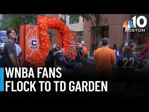 As fans flock to TD Garden for Sun-Fever game, city and state leaders ...