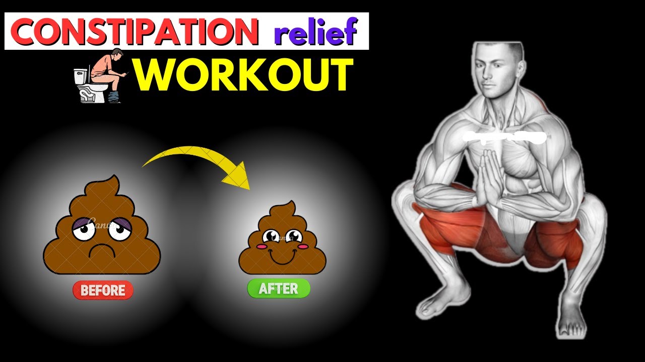 5 Min Workout for Constipation - YouTube