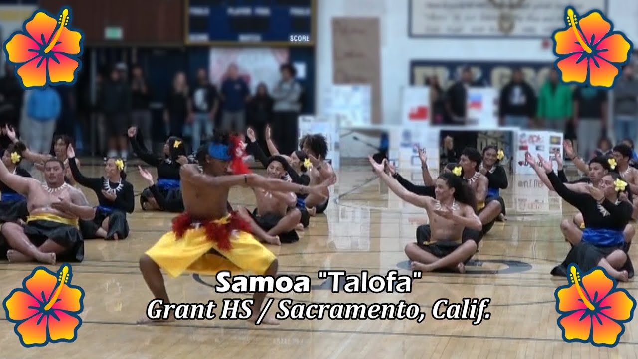 SAMOAN "SIVA" Dance (Tausagi Mai Manu E) by GRANT H.S., Sacramento/USA ...