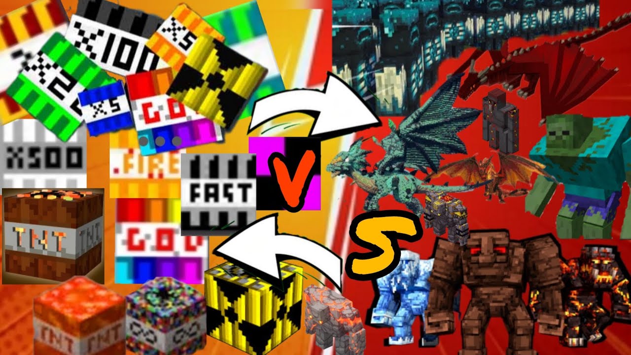 I Tested Special TNT On Special Mobs | Minecraft || Part1|| - YouTube