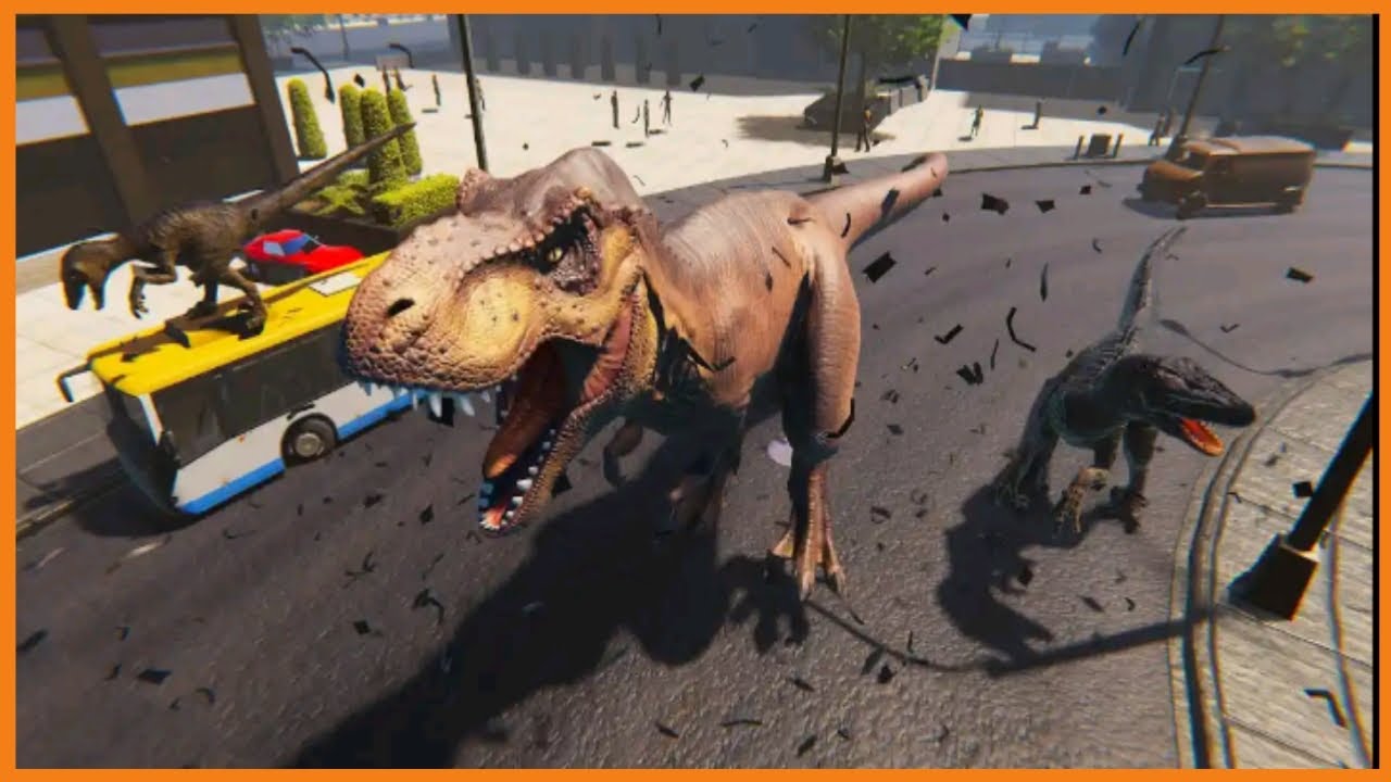 Dino T-Rex Simulator vs T-Rex Arena Battle Of Kings 👑👑👑 - YouTube