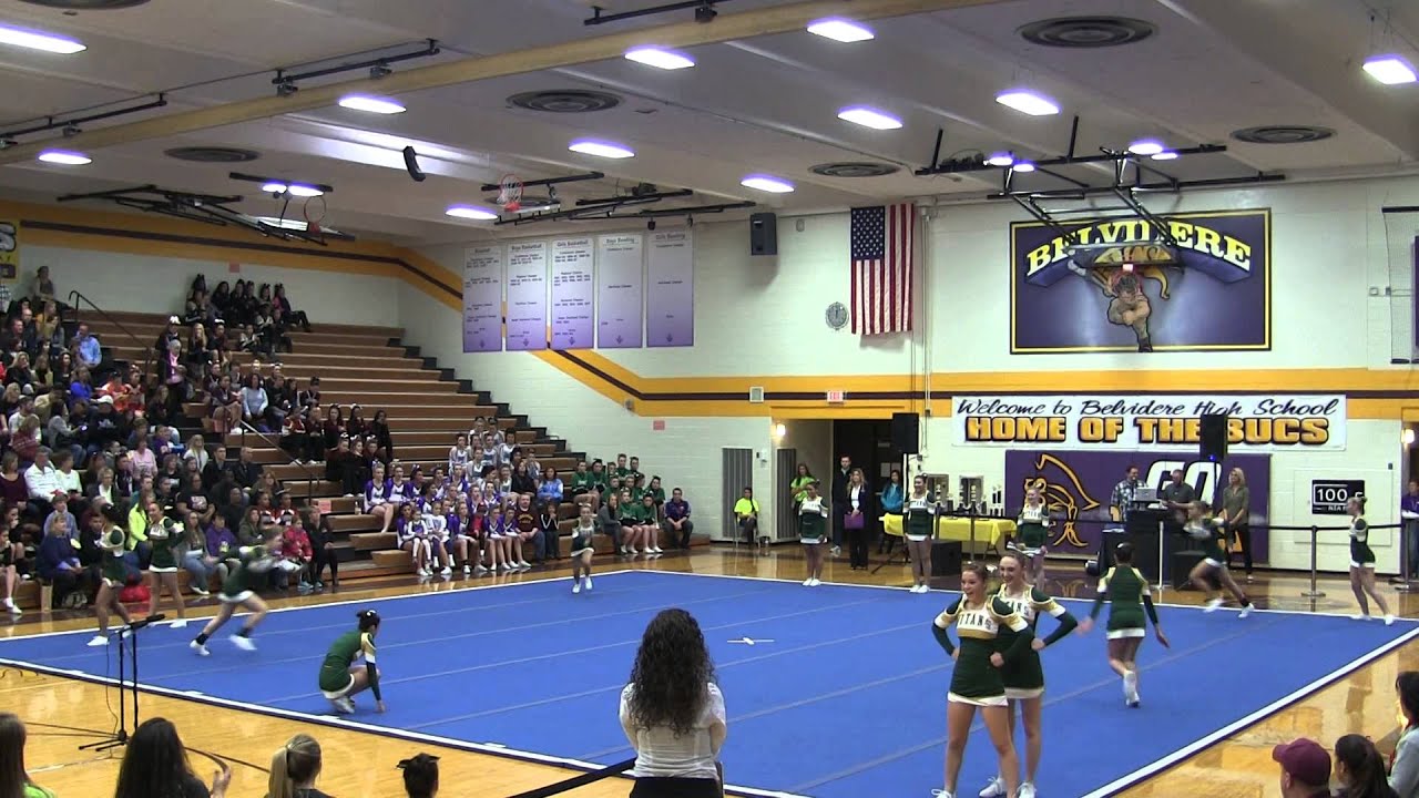 Boylan Cheer Team at the Belvidere Winter Cheer Classic 1 11 14 - YouTube
