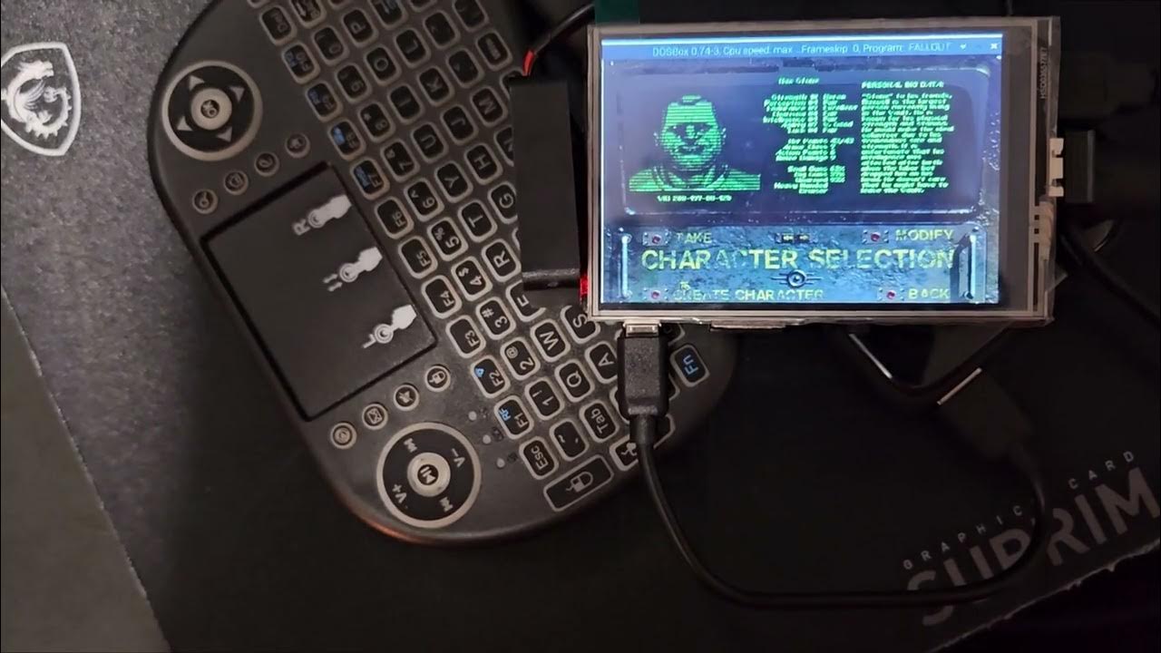 Trying to run Fallout on a Raspberry Pi: Building a Pip-Boy, Ep 1 - YouTube